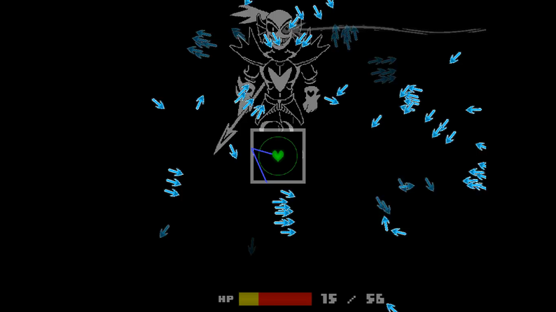 Undyne the Undying fight remake by RG00