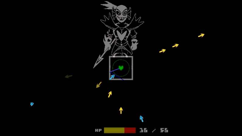 Undyne the Undying fight remake by RG00