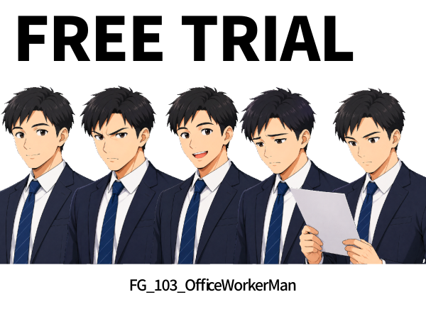 FG11 Modern NPC Face Graphics Vol.11 is now available! - FG11 — 50 Face ...