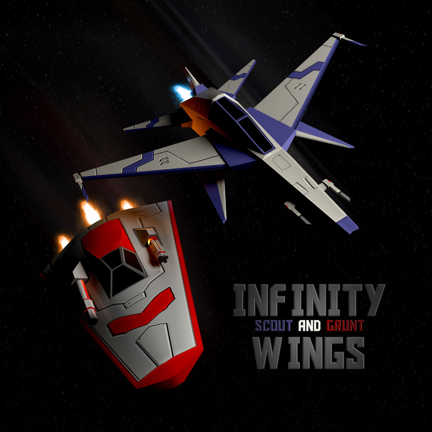 Infinity Wings - Scout & Grunt by XiNFiNiTY Games