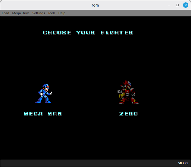 Replaced font system, and added character selection screen - Megadrive ...