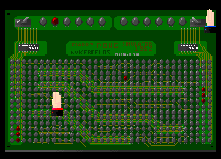 Flappy Pong Simulator 1962 by KerDelos