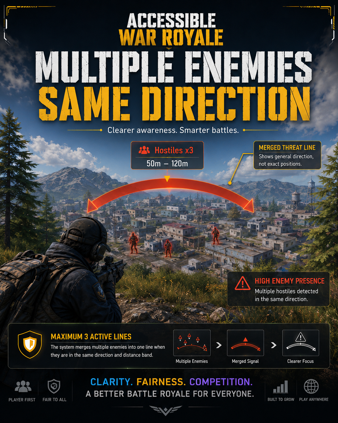 Accessible War Royale — A Fair Directional Assist Battle Royale Concept ...