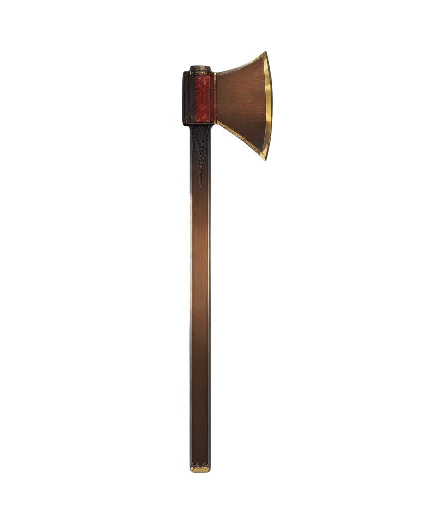 9 fantasy axes (: by NeonGlitch