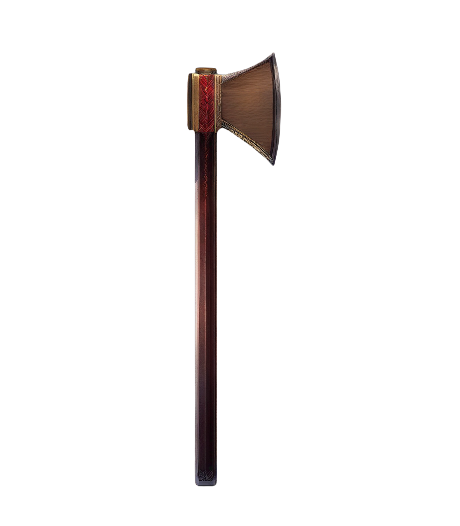 9 fantasy axes (: by NeonGlitch