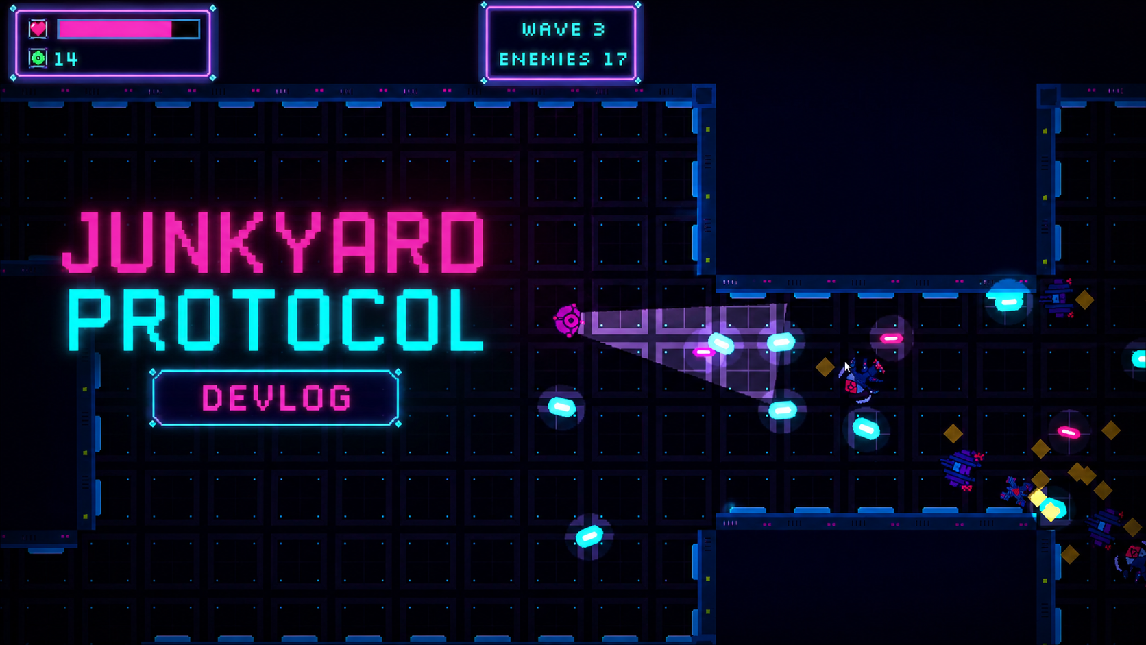Prototype v0.4.0 — Room Doors, Enemy Visuals, and Combat Readability ...