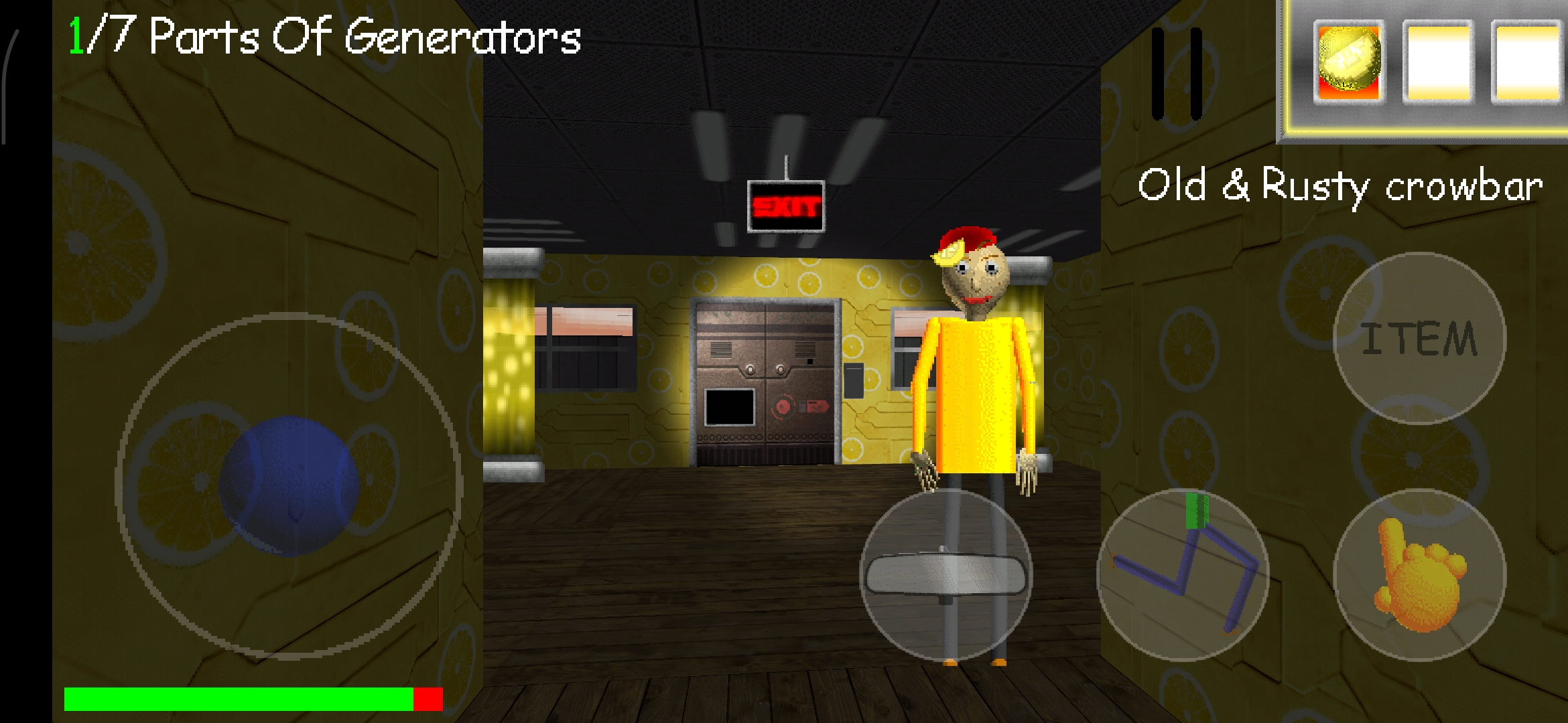 Baldorlemon Basics But it's Killer Baldi Horror House Ch 2 V1.26 by ...