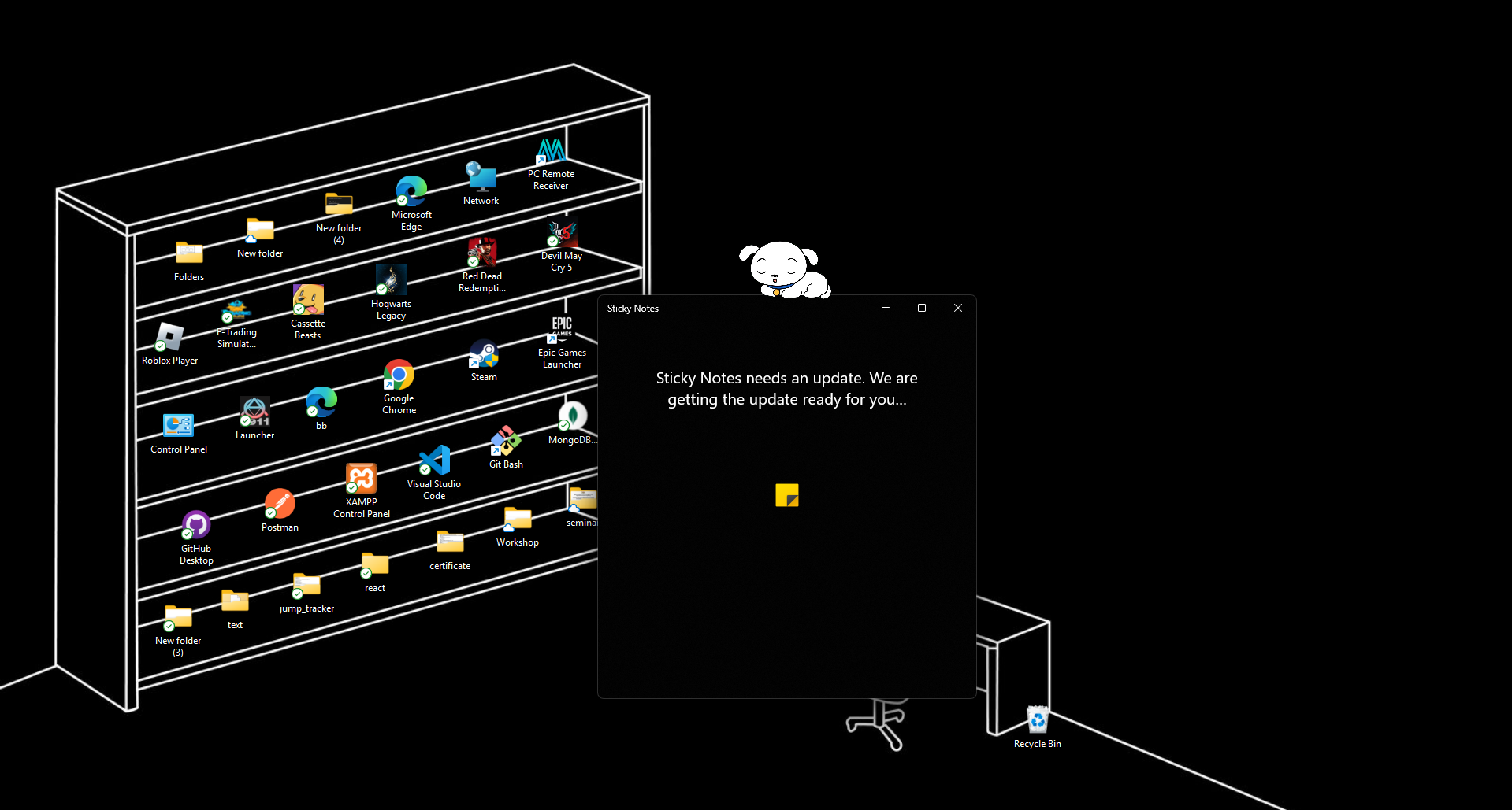 Shiro Desktop Companion by DevMonarch