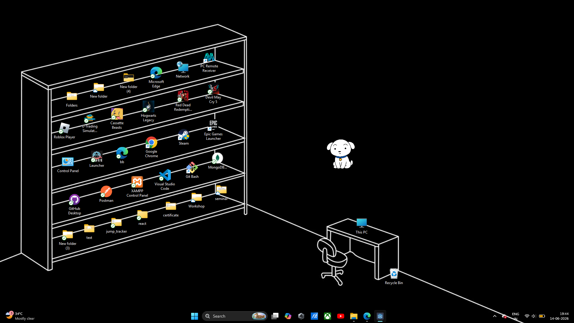 Shiro Desktop Companion by DevMonarch