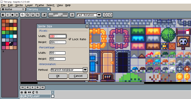 Adventure Pixel Tilemap by Gorpaki Game Studio