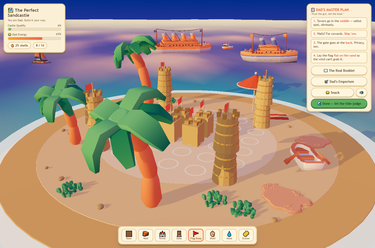 The Perfect Sandcastle by Juk Games - Alistanov