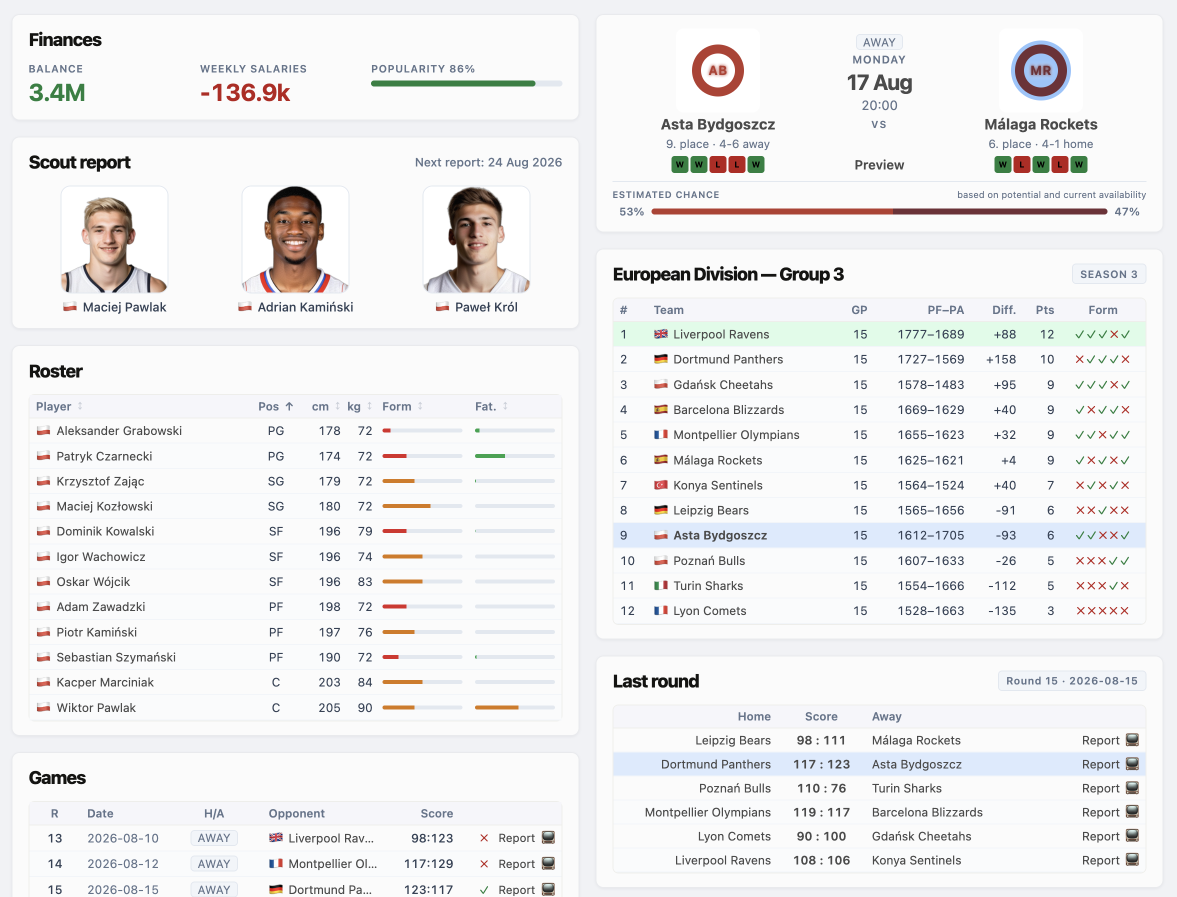 The classic online basketball manager is back — meet BasketVibe (open ...