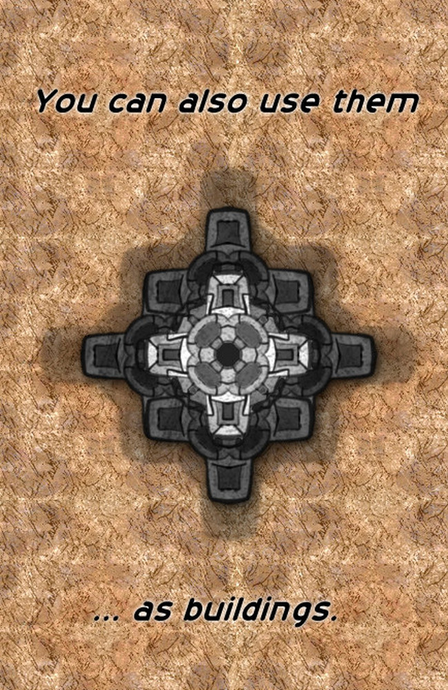 4 x 15 Space Stations (2D Space Units PNG + PSD) FREE by GameSupplyGuy