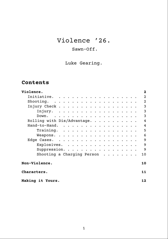 Violence by lukegearing