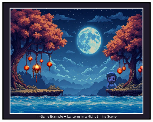 Who Turned Out The Lights??? - Pixel Lanterns Vol. 1 - 25 Warm Glow ...