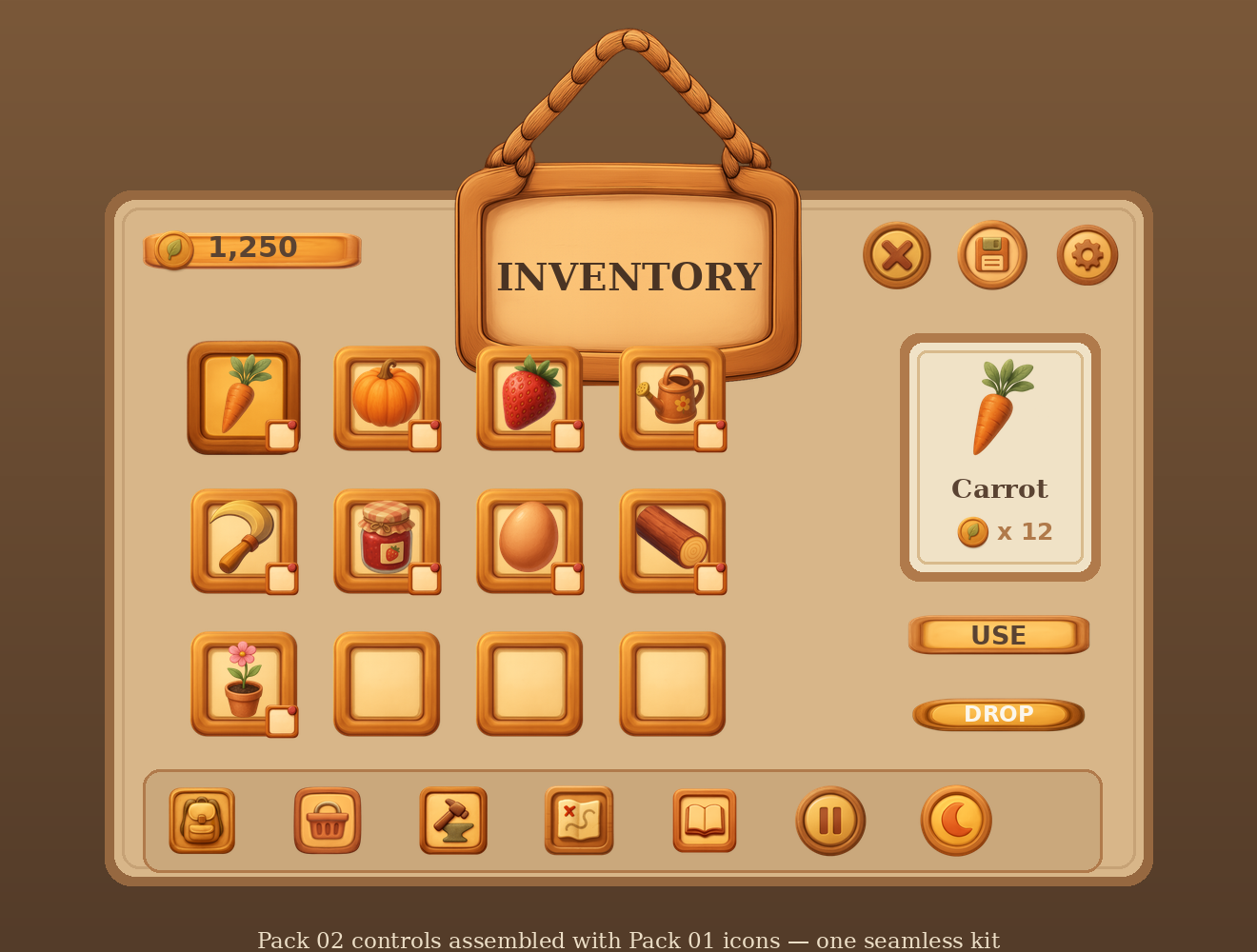 🌿 New Release: Cozy Farming UI Kit — Pack 02 Is Here! - Cozy Farming UI ...