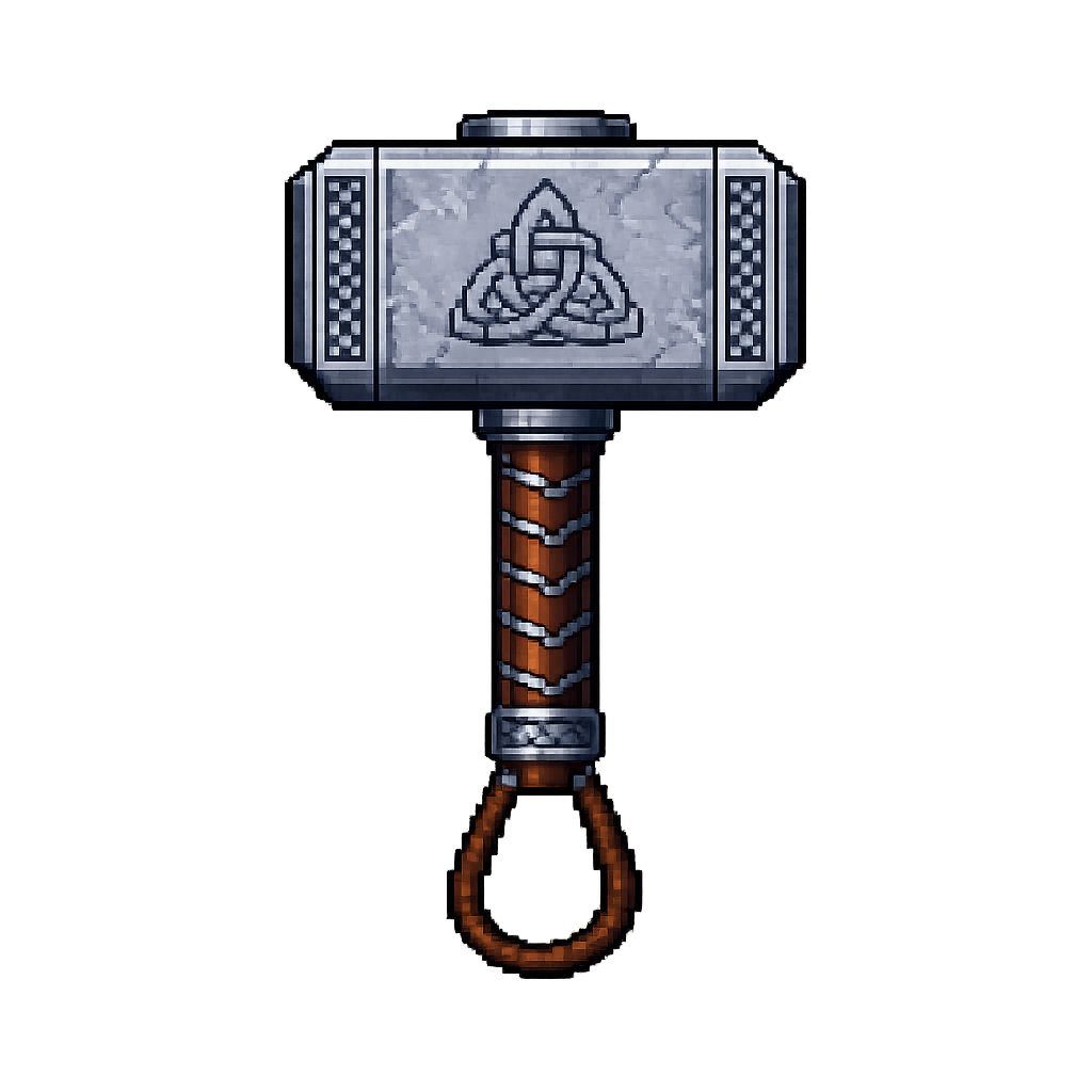 Thor Mjölnir 4 Set + SVG Physics Velocity Engine + Bonus Quake Hammer ...
