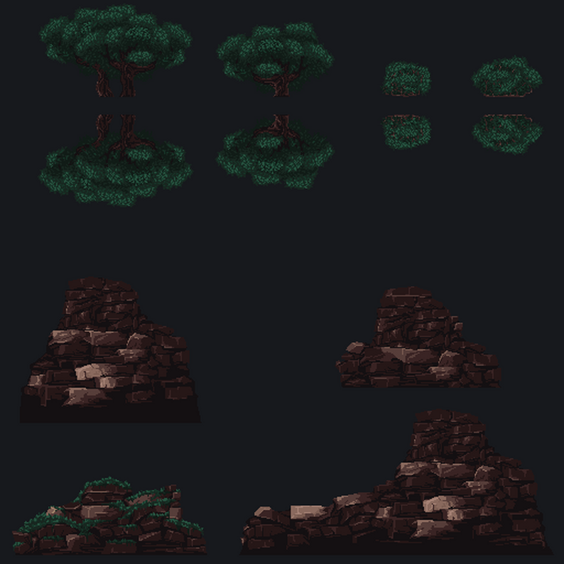 Pixel Fantasy Caves by Szadi art.