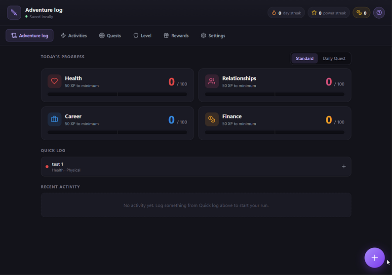 RPGlife - A Fun Productivity Tracker! by Living VideoGame Music Composer