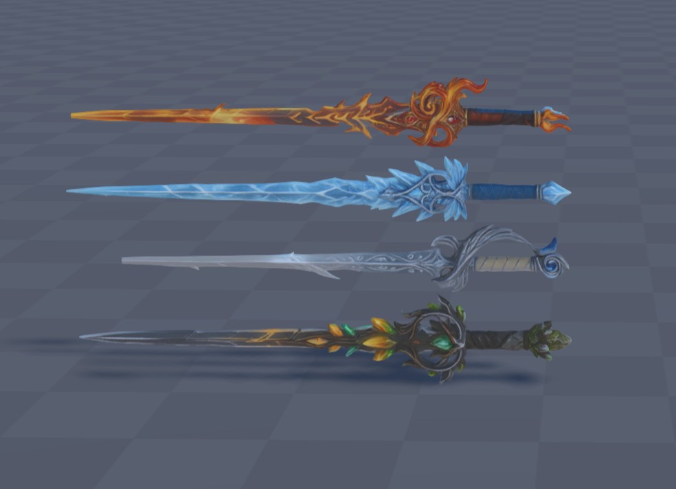 Vol.1 Fantasy Weapon Mega Pack by Kalypso