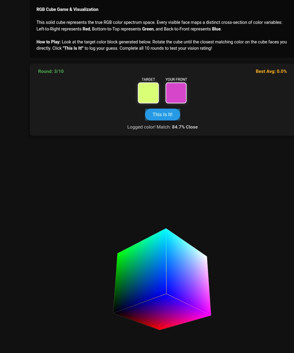 RGB Color Space Matcher by Joe Bou Khalil