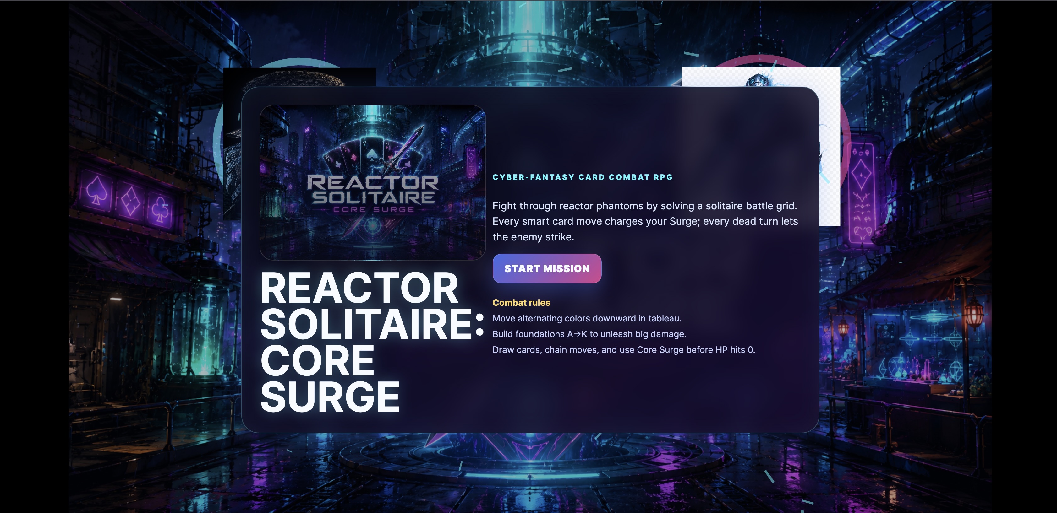 Reactor Solitaire: Core Surge is live! - Reactor Solitaire: Core Surge ...