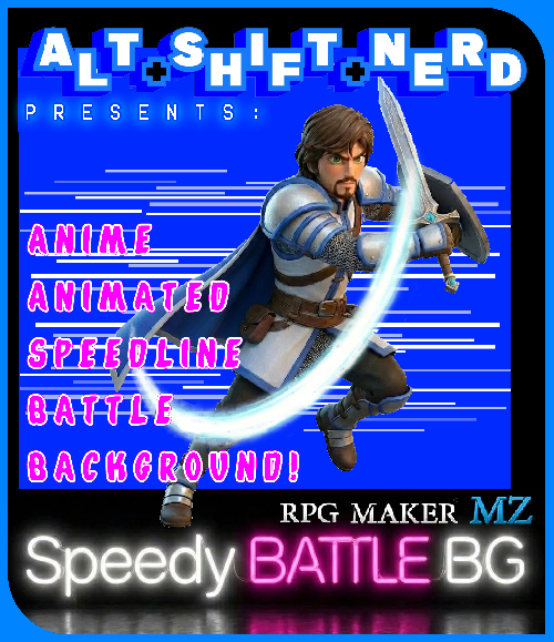 Alt+Shift+Nerd's SPEEDY BATTLE BACKGROUND for RPG Maker MZ by ALT+SHIFT ...