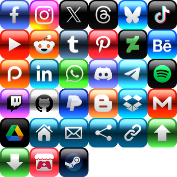 FrutigerAero Internet Icons by BiRDY SOFTWARE