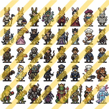 Sprite Release Announcement - 440x NPC Pack Pixel Art Characters by ...