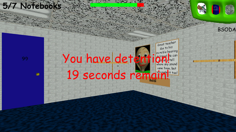 Baldi new schoolhouse (Baldi's basic custom map) by Paulor94