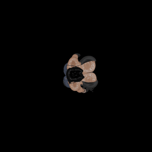 Free Top-Down Survivor Woman - Rifle by W_K_Studio