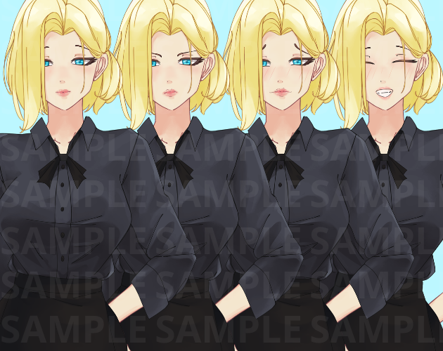Assets pack vol.6 - NSFW VN Character: Sheyla by Pandita Studio