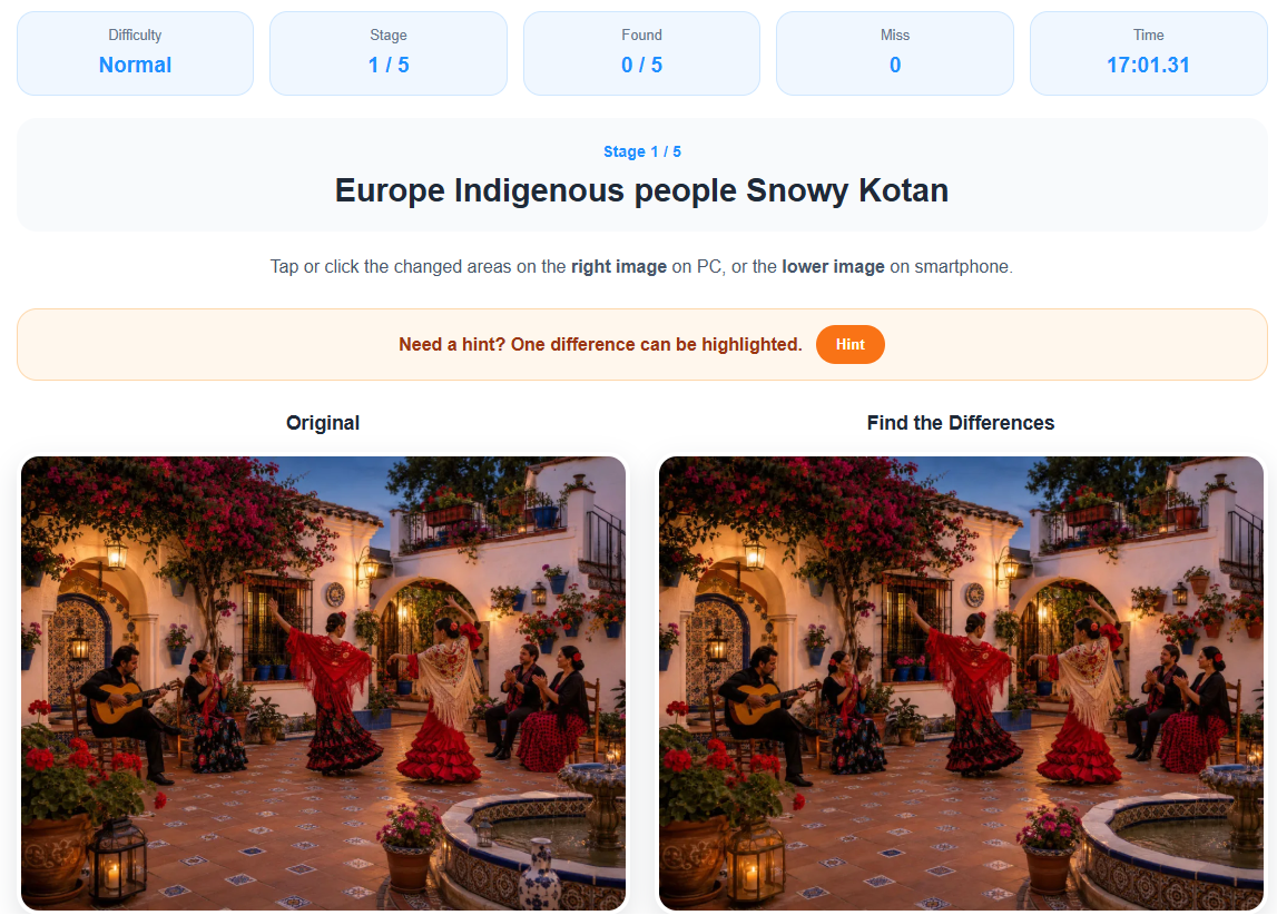 Europe Culture - Find Difference (Trial) by Linglobe-Games