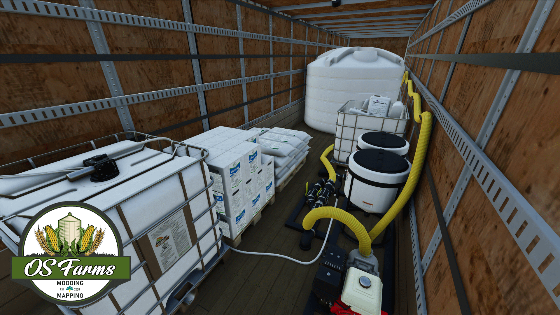 Fruehauf Van Trailer sprayer trailer by OS Farms