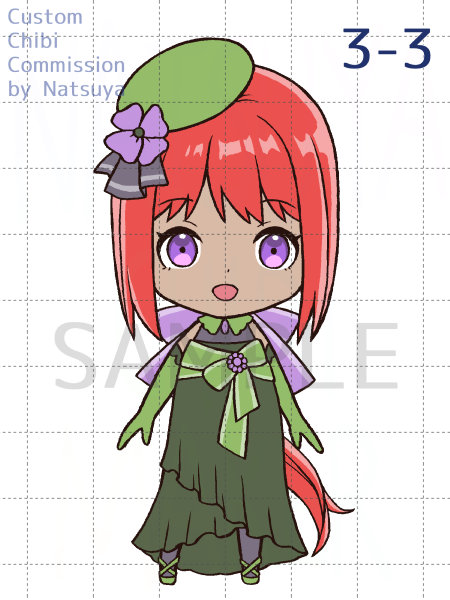 Natsuya Chibi 3 - 2D Sprites by NatsuyaCharacterArt