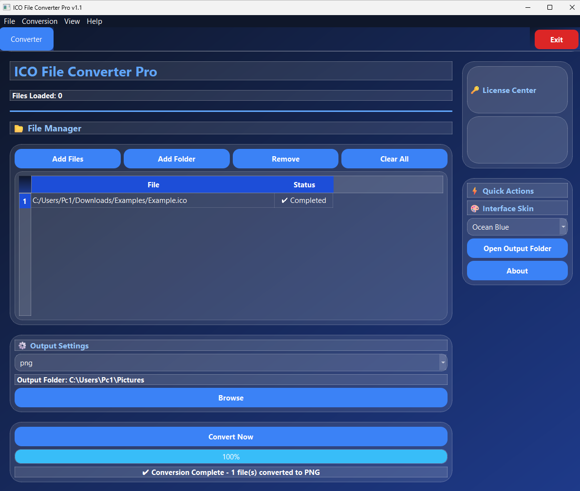 ICO File Converter by Nirox