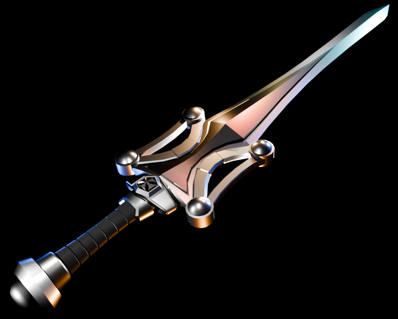 the Sword of Power by LivingTopHat