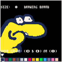 PICO-DRAW(Previously "Drawing Board")*1.1* - PICO-DRAW (Pico 8) by Tucker