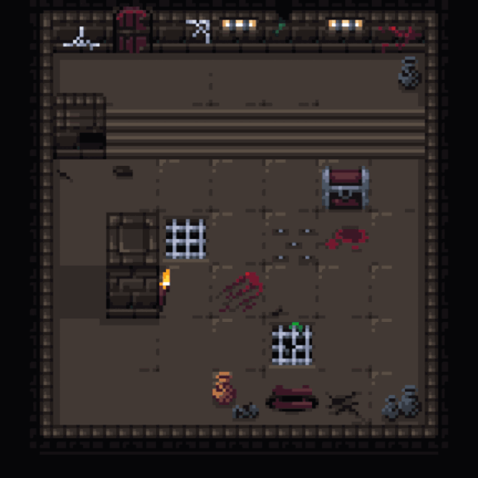 Dark Fantasy Dungeon Tileset by jfranciPX