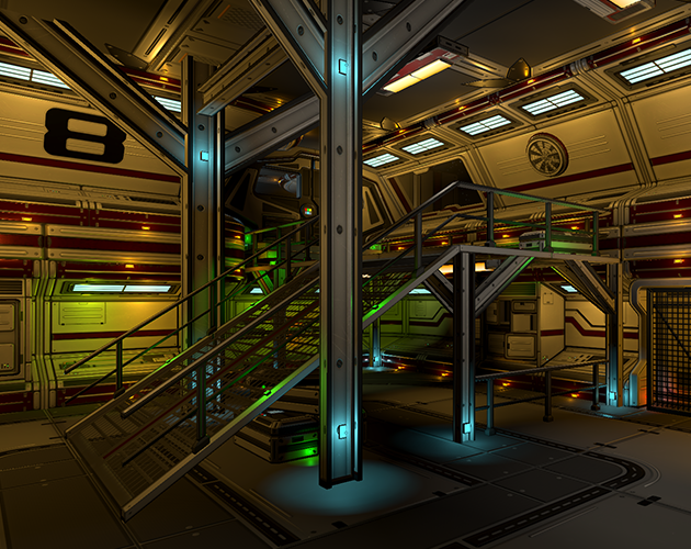 3D Scifi Starter Kit for Godot 4.7 by CreepyCat