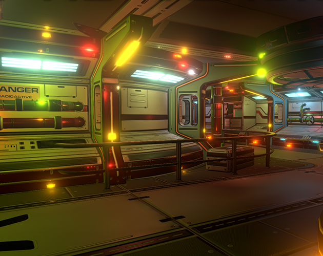 3D Scifi Starter Kit for Godot 4.7 by CreepyCat