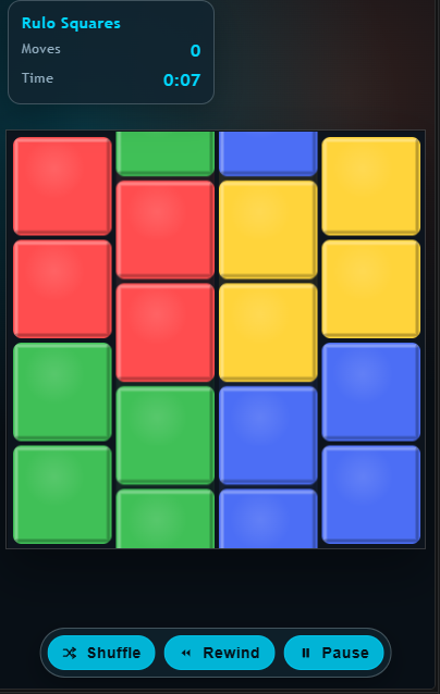Rulo Squares - Launch of new logic puzzle - Rulo Squares by rulocorp