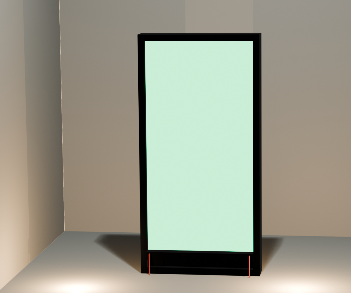 Cyber Modular Screen Wall - 3D Asset by simon3tortora-ui