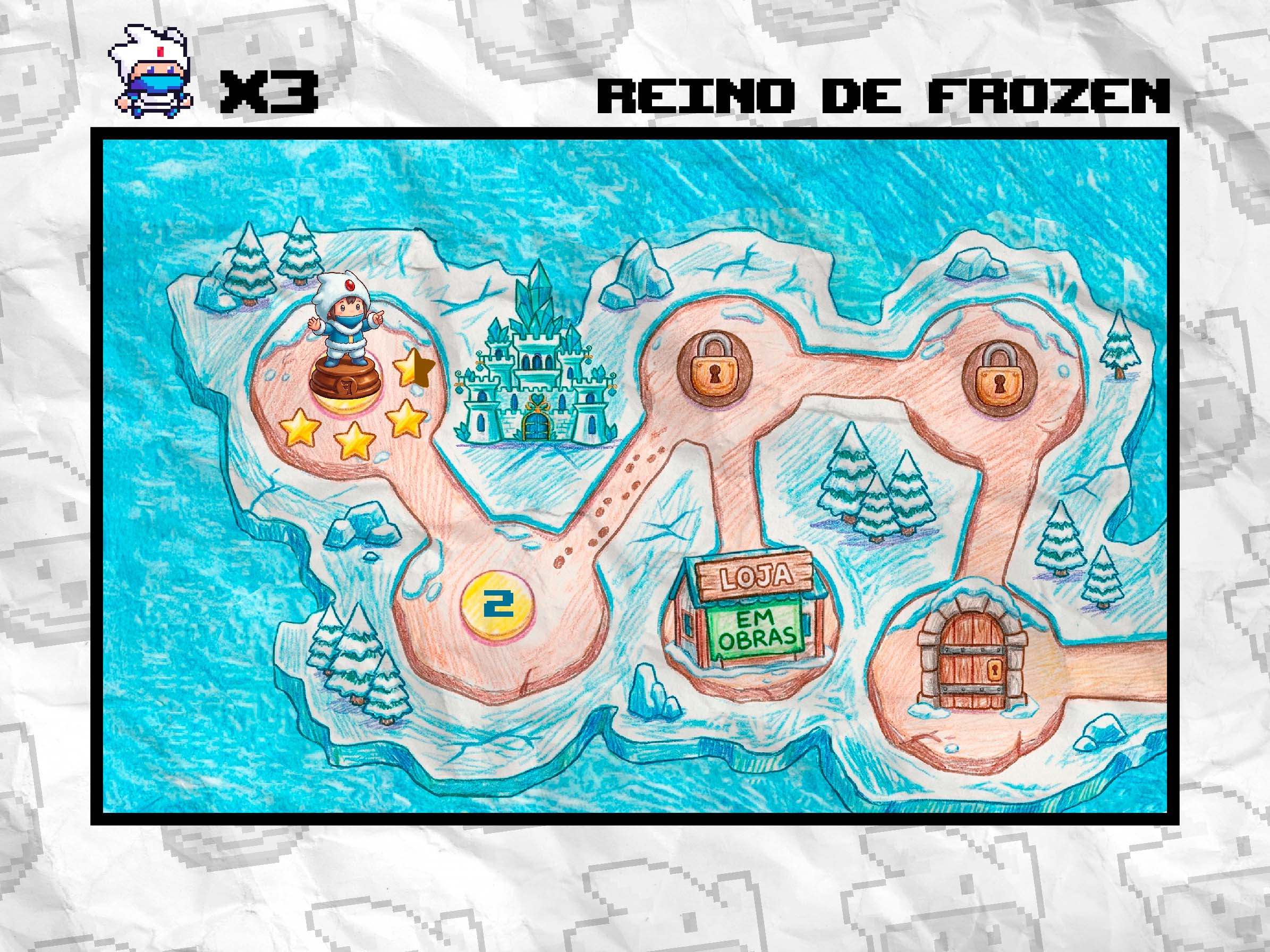 Fred Frozen Demo by santoscriative