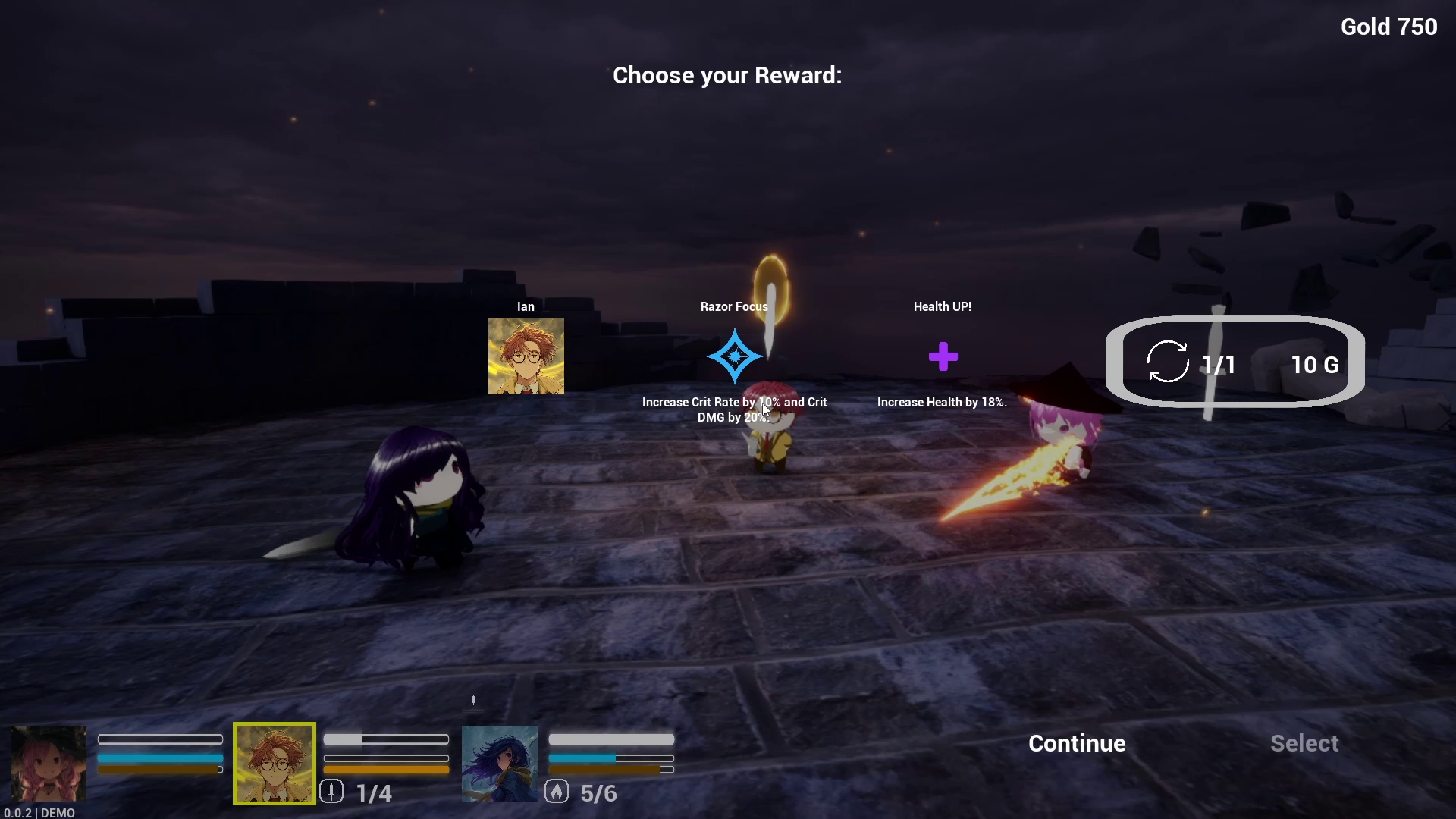 Version 0.0.2 Release - Vanguard's Descent (Demo) by Devichi
