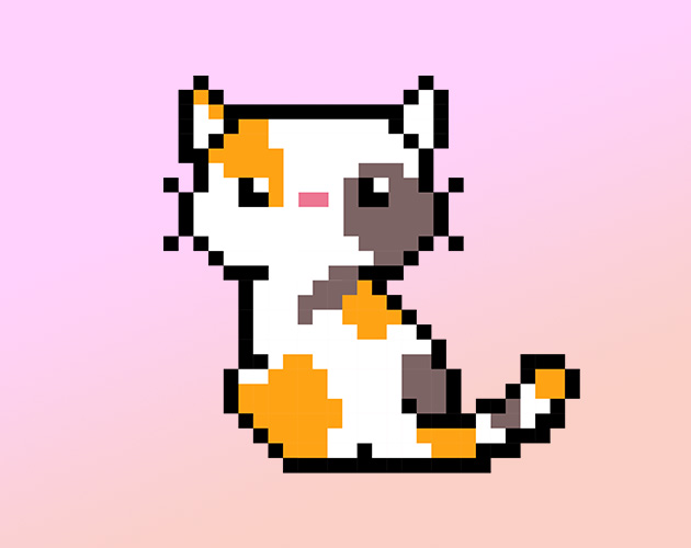 Pixel Cats Pack – Cute Retro Pixel Art Cat Sprites - 12 Cute Pixel Cats ...
