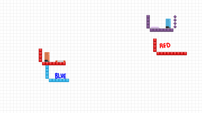 Red & Blue by HAL_9001