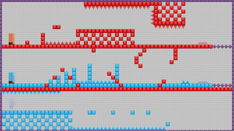 Red & Blue by HAL_9001