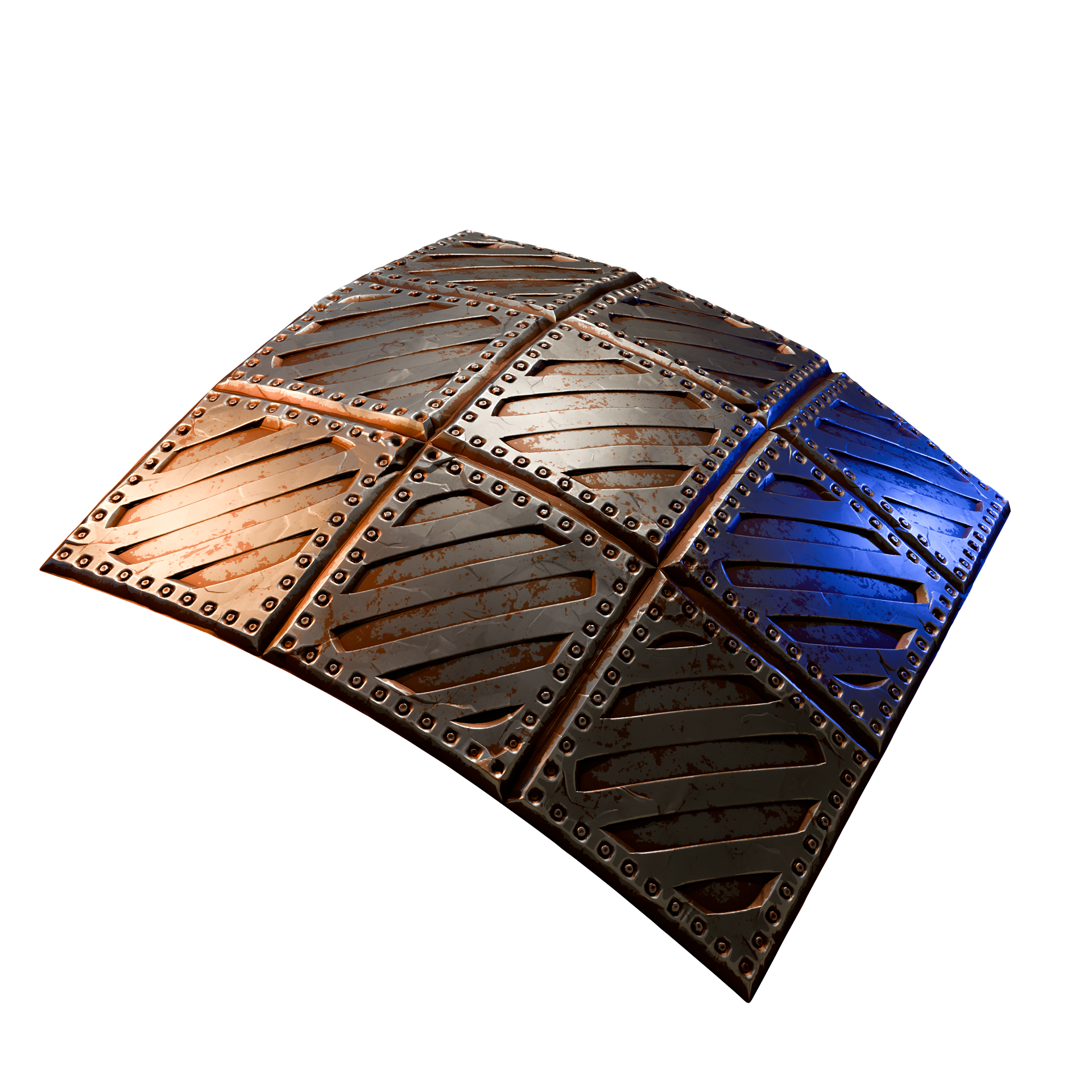 Materials Stylized Metal Panels by JulioVII