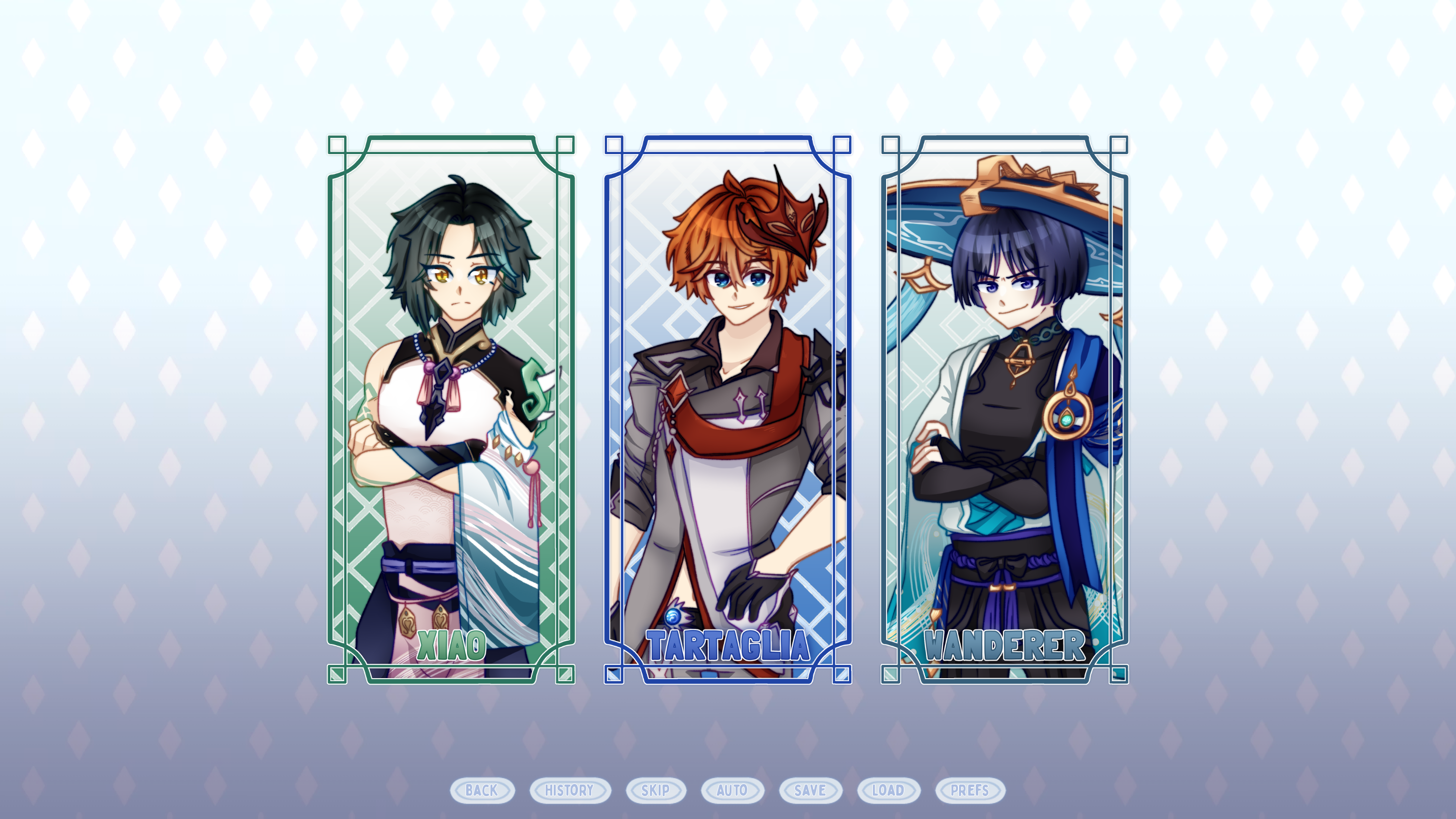 Otome Impact A Genshin Impact Dating Simulator By Momizou